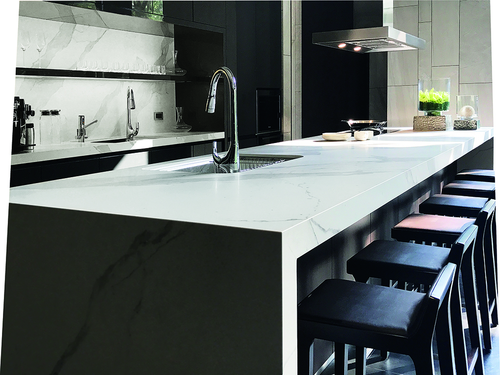 Laminam - a revolutionary surface for kitchen and bathroom designs